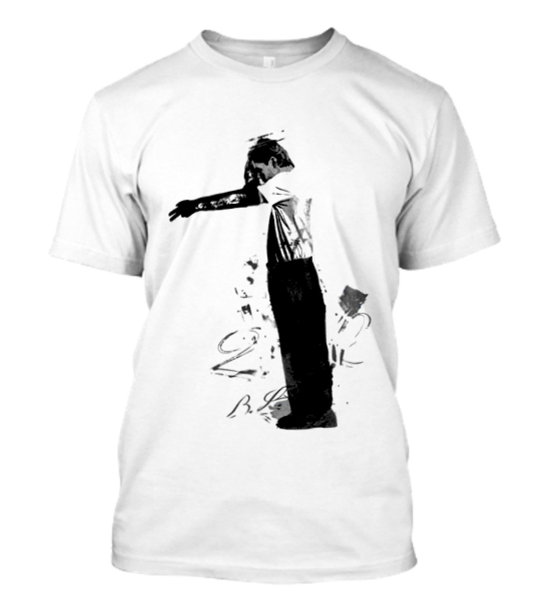 The Kid Laroi A Perfect World Tour 2026 Black Scribble T-Shirt