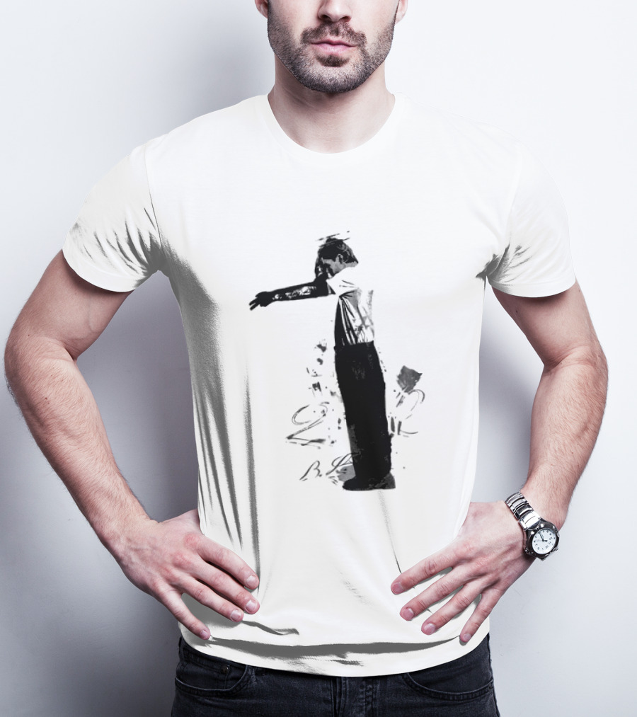 The Kid Laroi A Perfect World Tour 2026 Black Scribble T-Shirt
