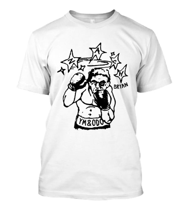Zach Bryan YM&ODO Boxing Stars Young Manhood And Other Donatable Organs T-Shirt