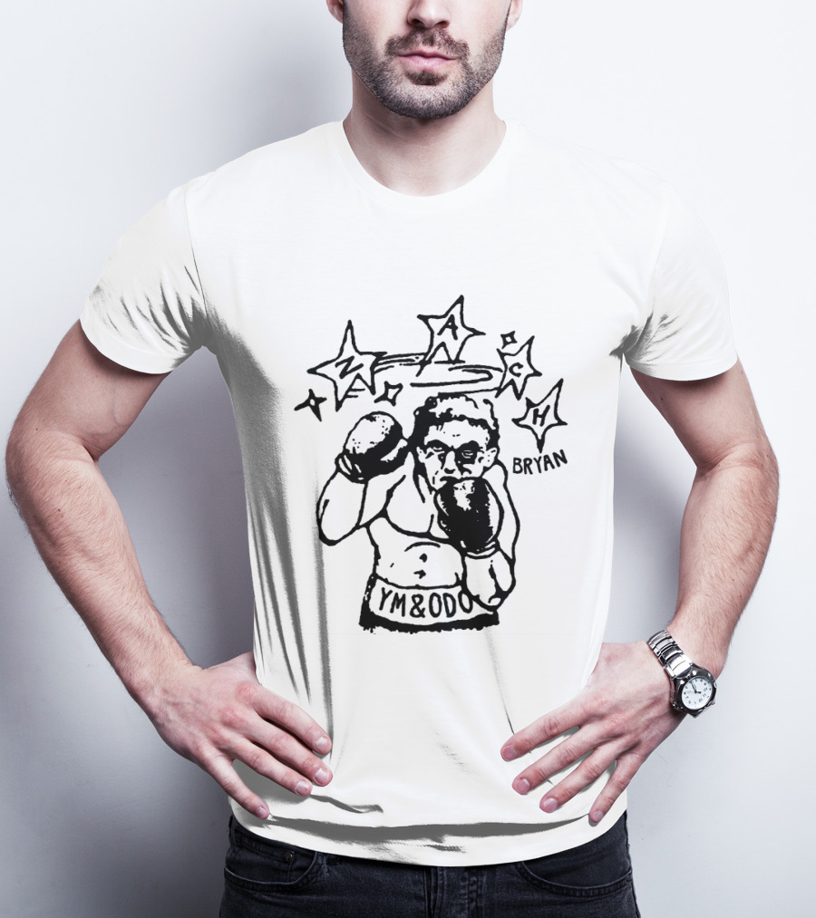 Zach Bryan YM&ODO Boxing Stars Young Manhood And Other Donatable Organs T-Shirt