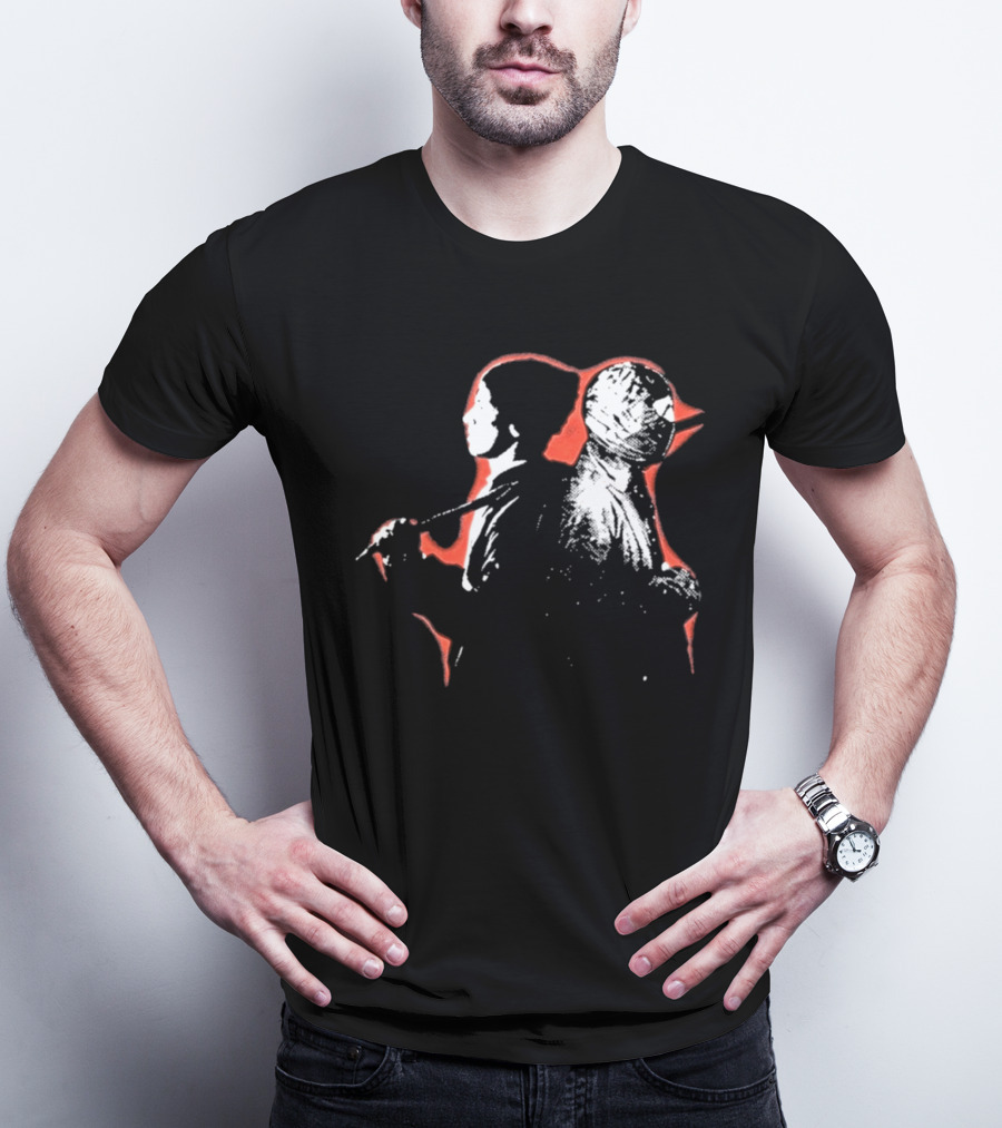 Dark Duo Silhouette Black Sword T-Shirt