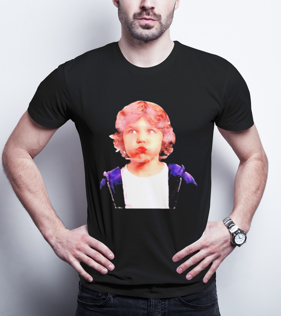 William Jakrapatr ADLV Curly Hair Baby Face Expression T-Shirt