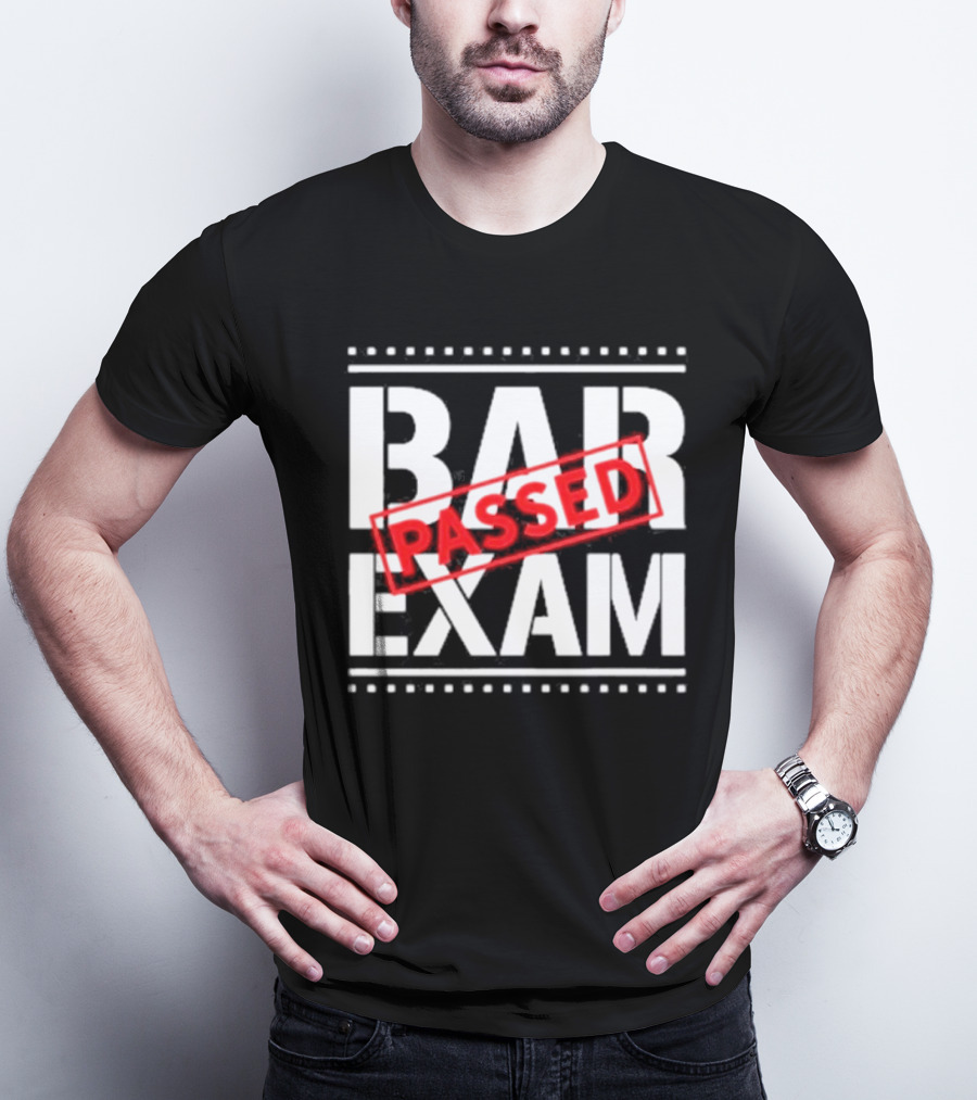 Congratulations Passed Bar Exam Humor Celebration T-Shirt