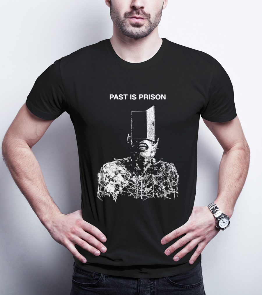 Past Is Prison Dark Horror Door Head Creepy T-Shirt