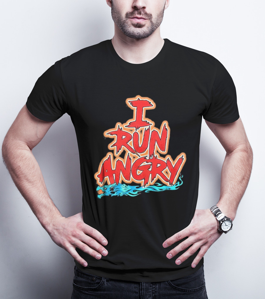 I Run Angry Josh Jacobs Game Day T-Shirt