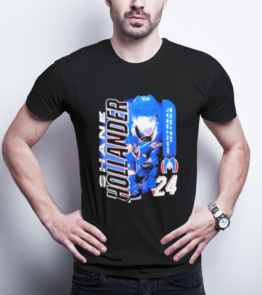 Shane Hollander 24 Montreal Metros Hockey Movie Rivalry T-Shirt
