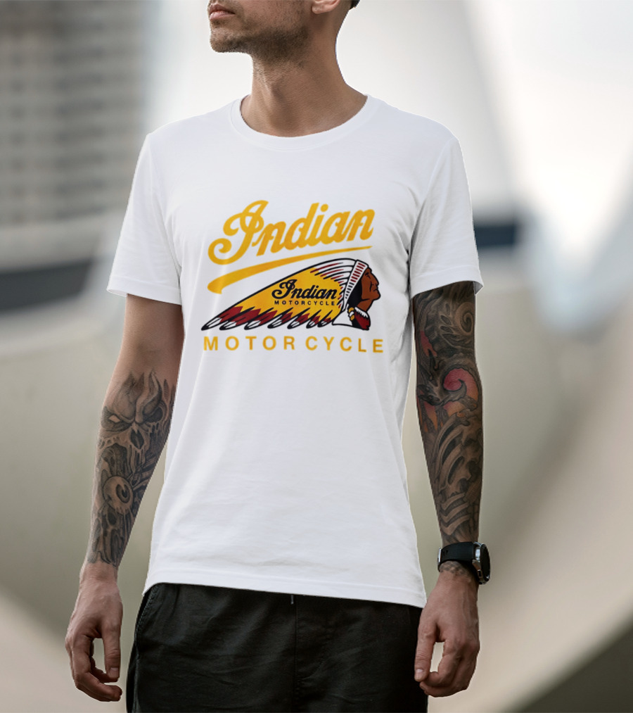 Indian Motorcycle Chief Logo MGK T-Shirt