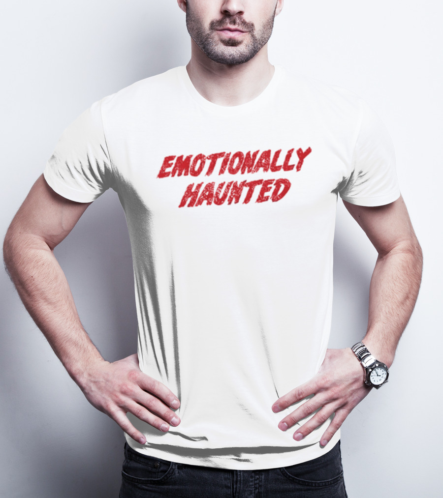 Emotionally Haunted Red T-Shirt