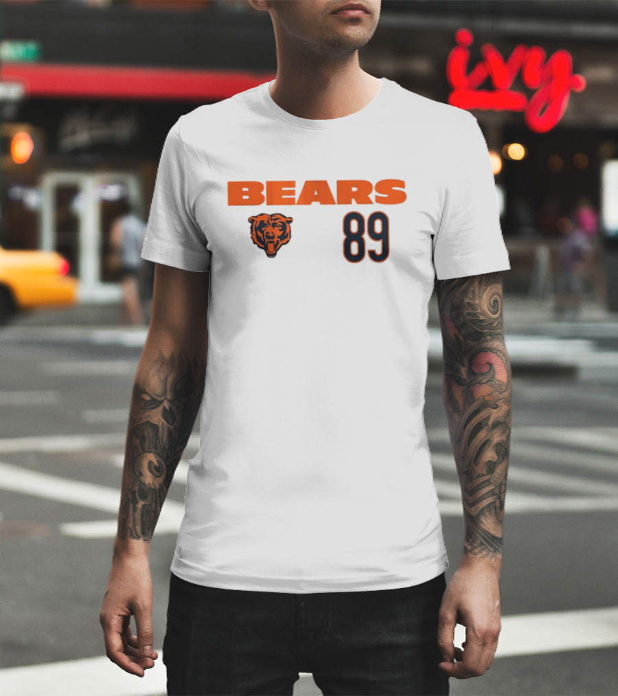 Chicago Bears Mike Ditka 89 Touchdown Team Spirit T-Shirt