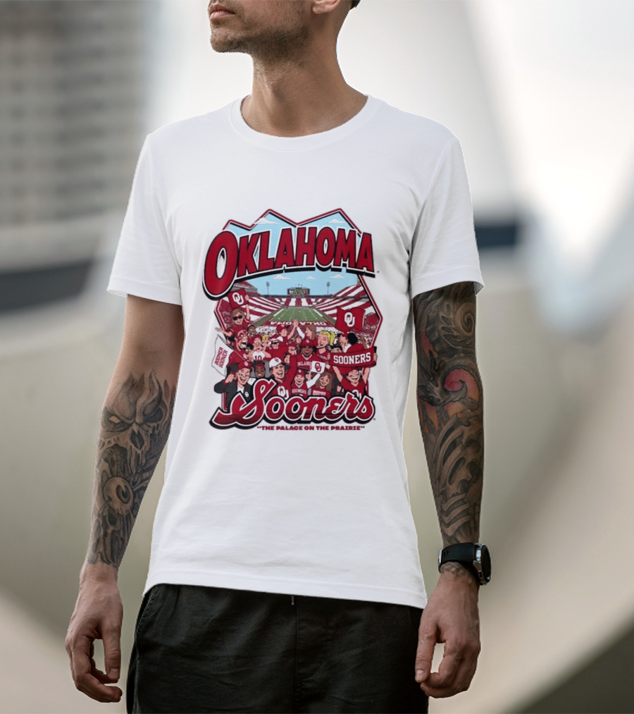 Oklahoma Sooners Football Fans Gaylord Family Oklahoma Memorial Stadium 2026 T-Shirt