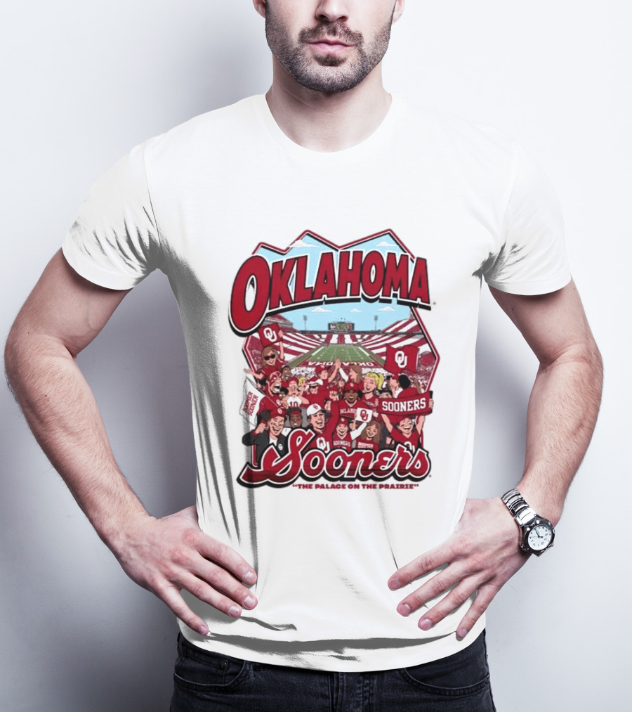 Oklahoma Sooners Football Fans Gaylord Family Oklahoma Memorial Stadium 2026 T-Shirt