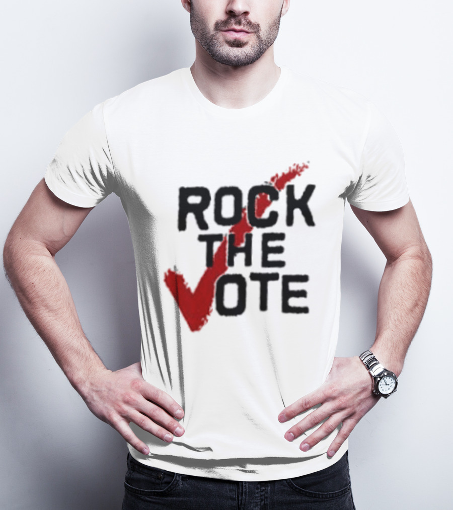 Rock The Vote You Don't Let Other People Choose Your Music Why Let Them Choose Your Future T-Shirt