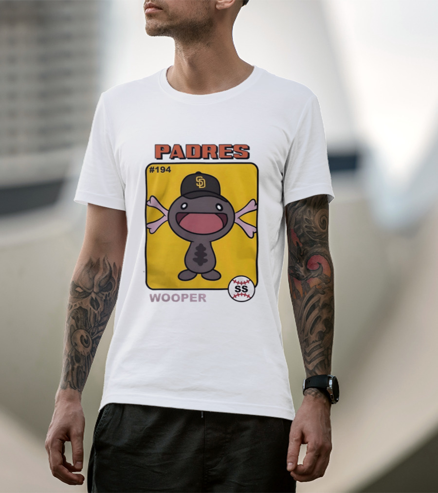 Padres #194 Wooper SS San Diego Hat T-Shirt