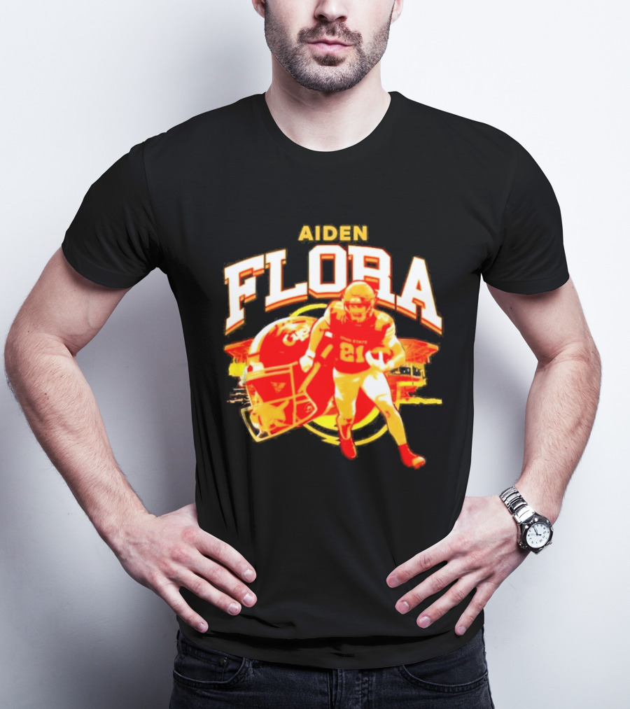 Aiden Flora Iowa State Football 21 T-Shirt