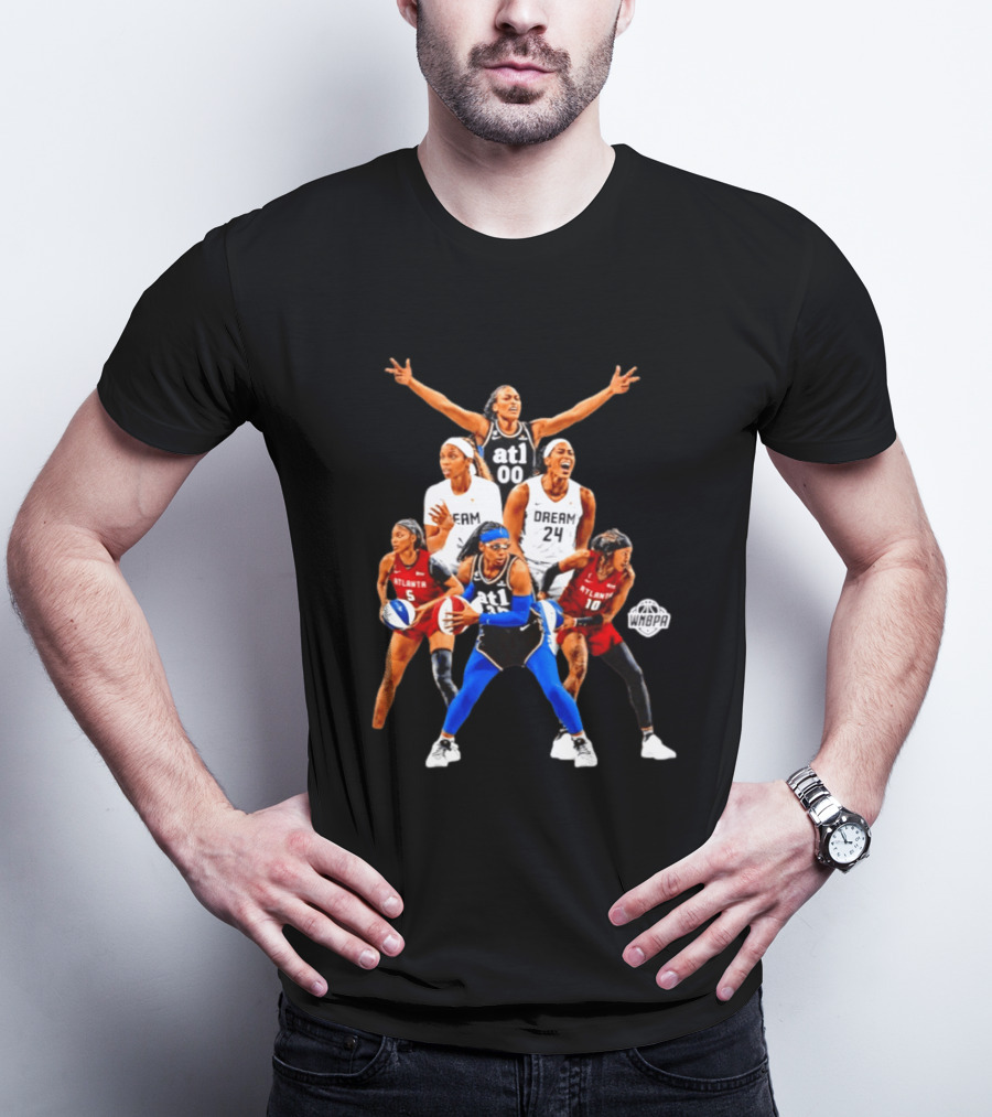 Atlanta Dream ATL All For ATL WNBPA 2026 Basketball Team Collaboration T-Shirt