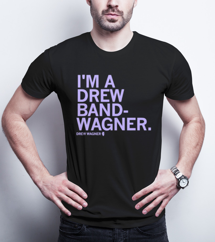 I'm A Drew Band Wagner Northwestern Wildcats Football T-Shirt