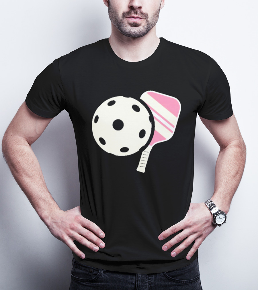 Grand Rapids Pickleball Paddle And Ball Sports T-Shirt