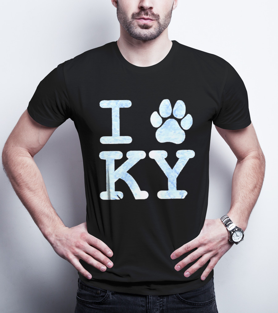 I PAW KY Kentucky Wildcats Fan Gear T-Shirt