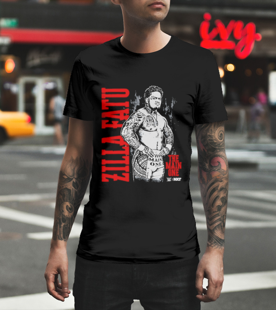Zilla Fatu The Main One NXT Fatu Vertical WWE T-Shirt