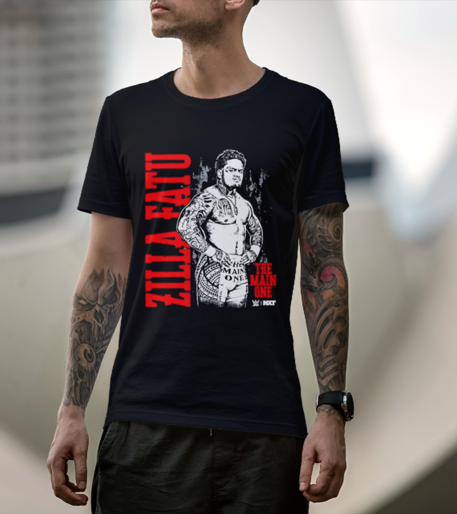 Zilla Fatu The Main One NXT Fatu Vertical WWE T-Shirt