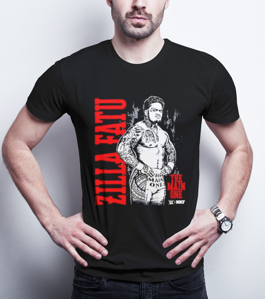 Zilla Fatu The Main One NXT Fatu Vertical WWE T-Shirt