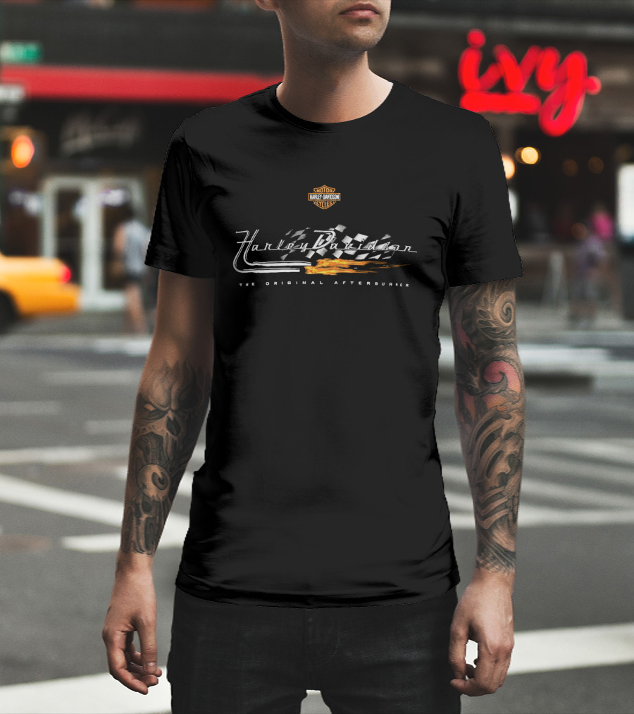 Justin Bieber Harley Davidson The Original Afterburner T-Shirt