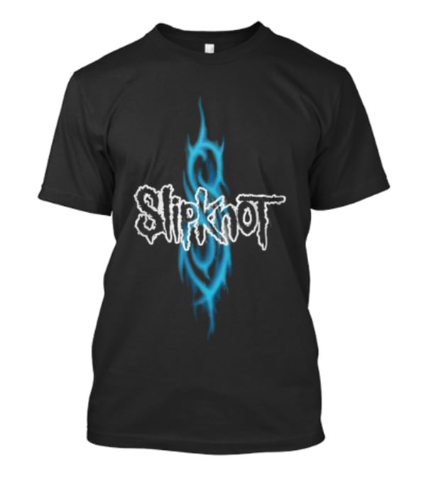 Slipknot Sicest Stadium Tour 2027 Signed Blue Flame T-Shirt