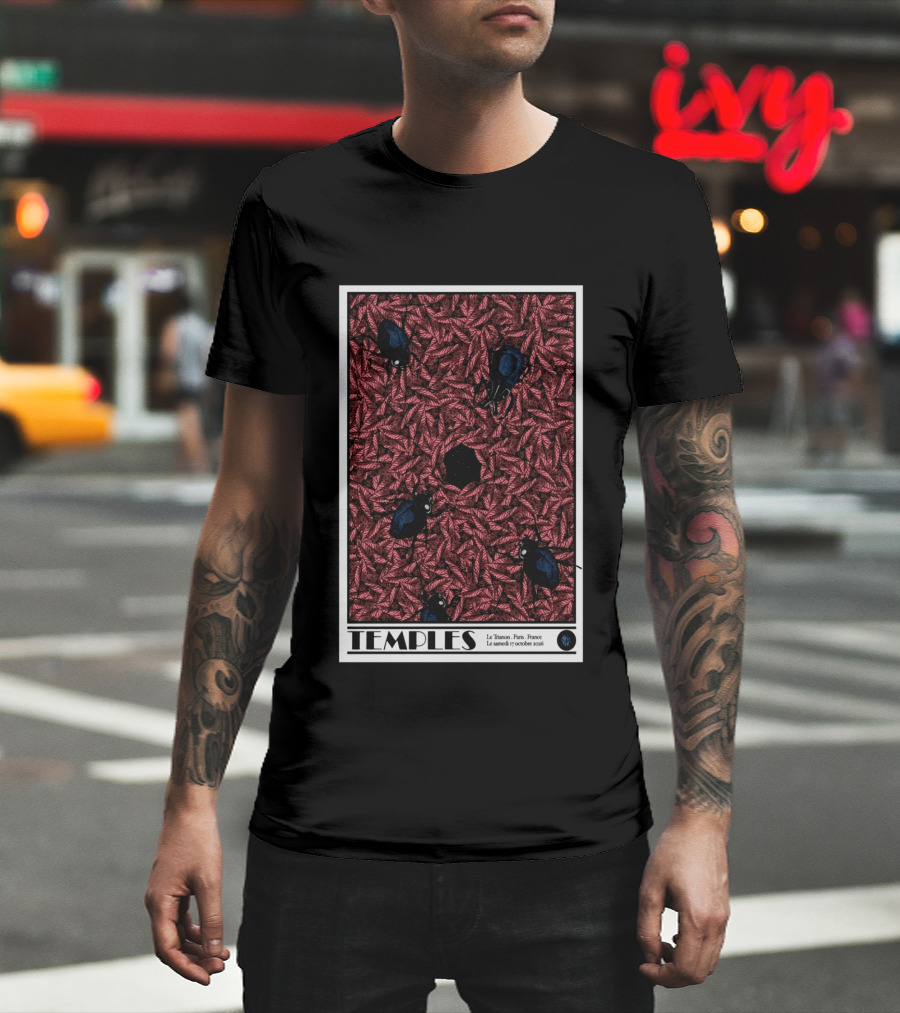 Temples Le Trianon Paris France October 17 2026 Event T-Shirt