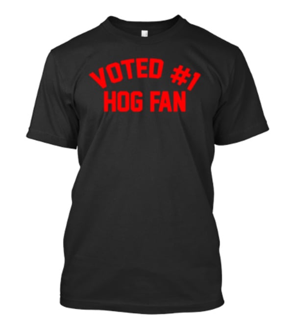 Voted #1 Hog Fan Bobby Bones T-Shirt
