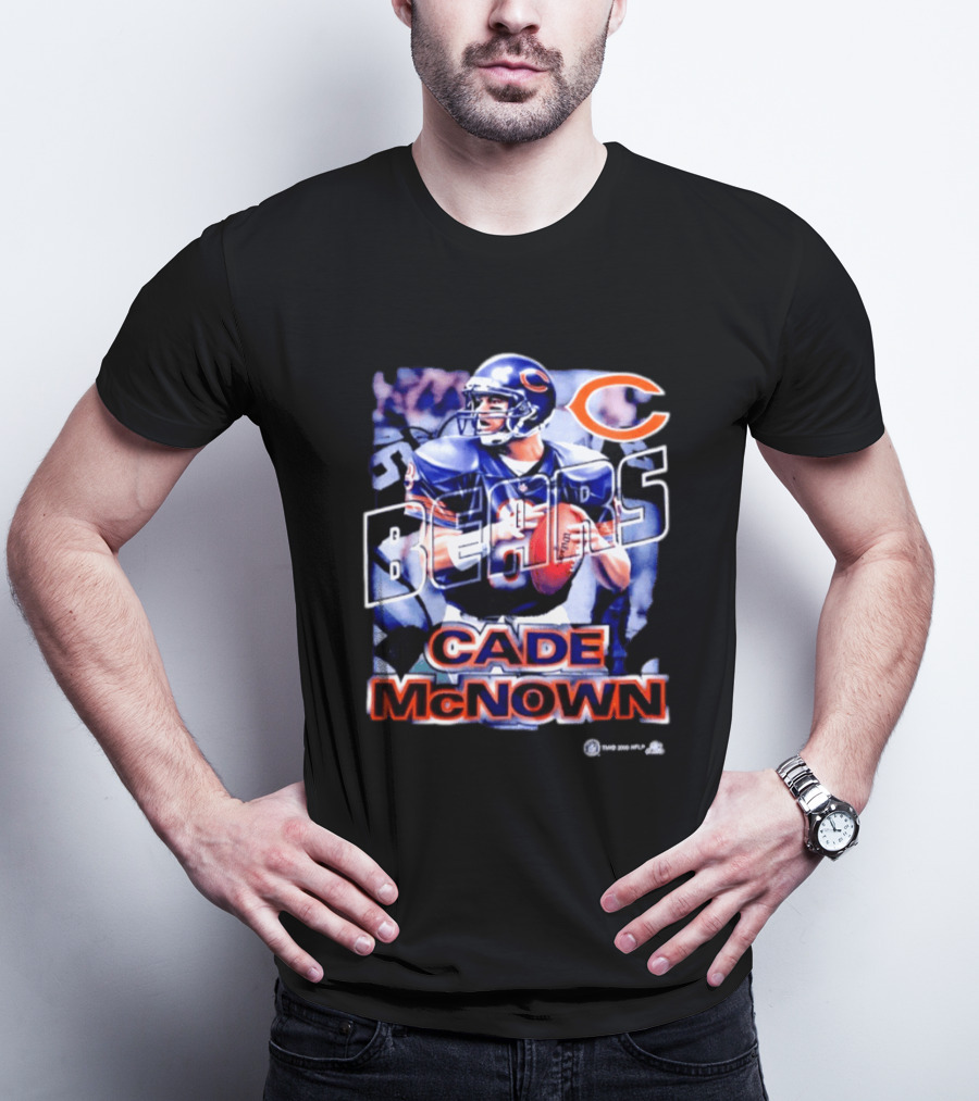 Chicago Bears Cade McNown Football Quarterback Player T-Shirt