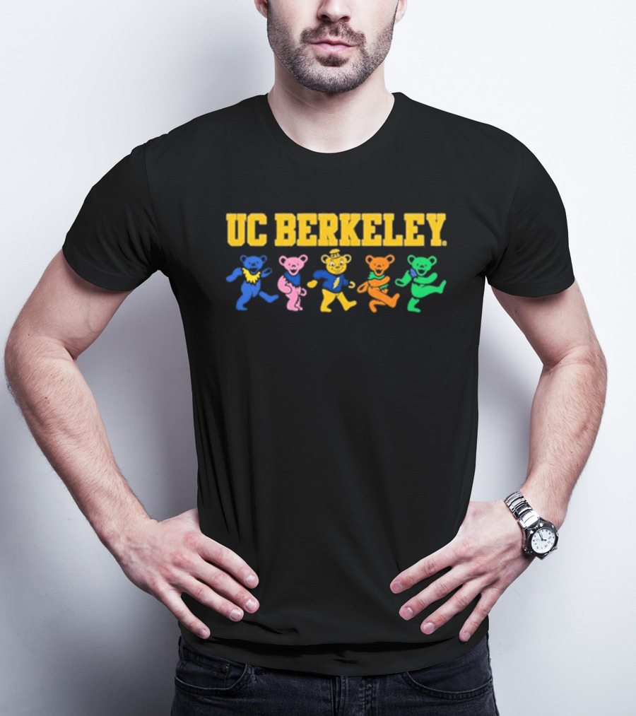 UC Berkeley Grateful Dead Dancing Bears Collaboration 2026 T-Shirt