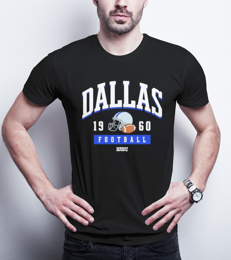 Dallas 1960 Football Helmet T-Shirt
