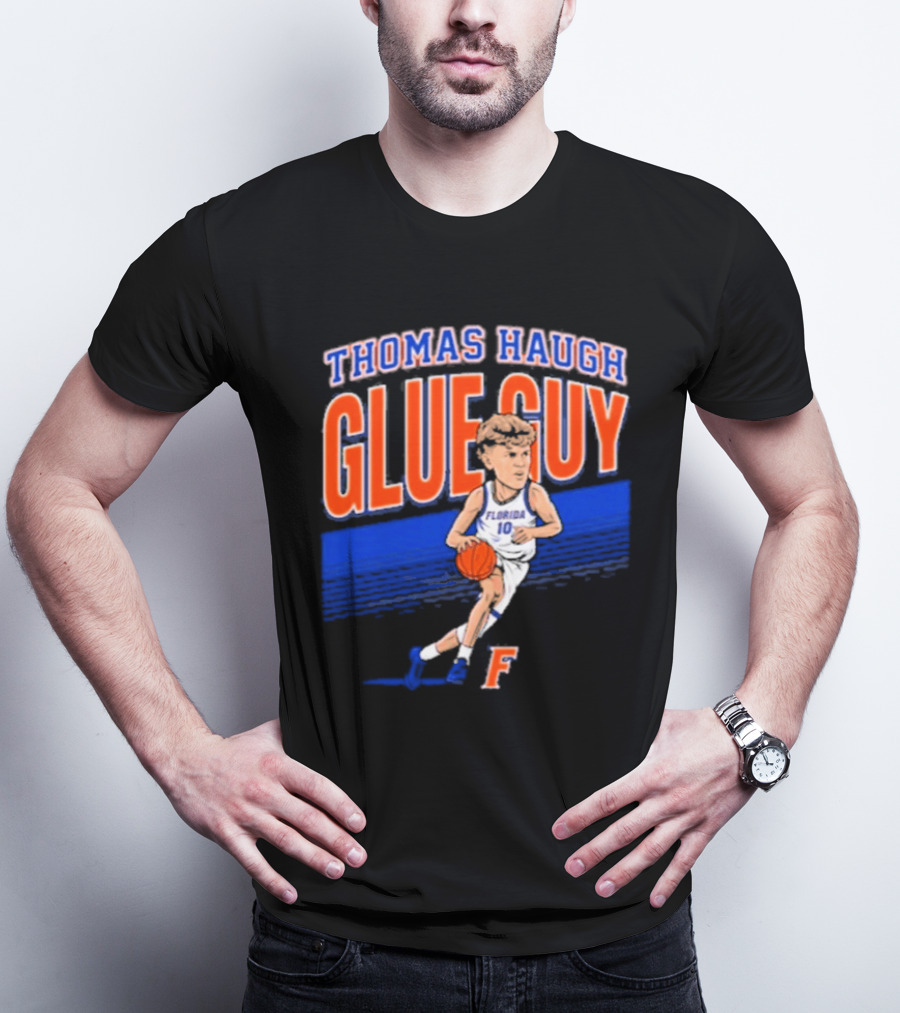 Thomas Haugh Florida Glue Guy Basketball Player 2026 T-Shirt