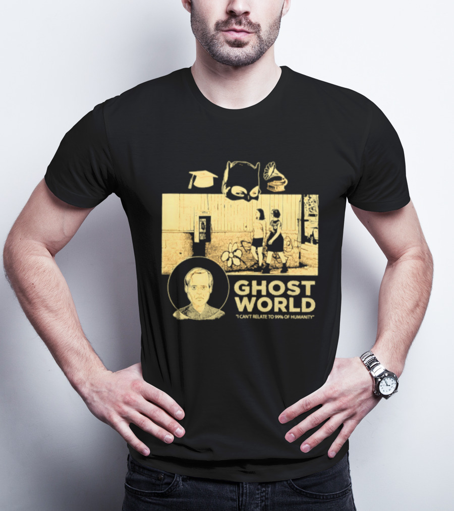 Ghost World I Can't Relate To 99% Of Humanity Cartoon T-Shirt