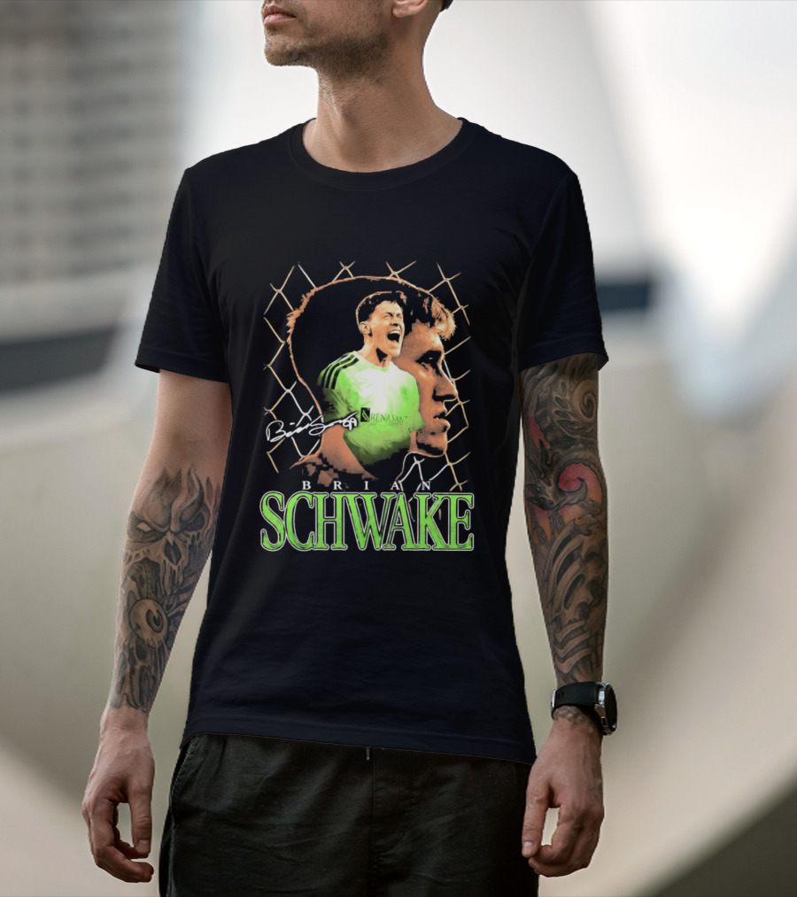 Nashville SC Brian Schwake Signature Fan Apparel Soccer Goalie T-Shirt