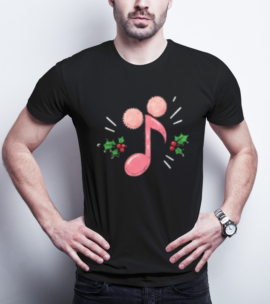 Baby Rat Fink Goose Woodstock Christmas Musical Note For Cartoon Lovers T-Shirt