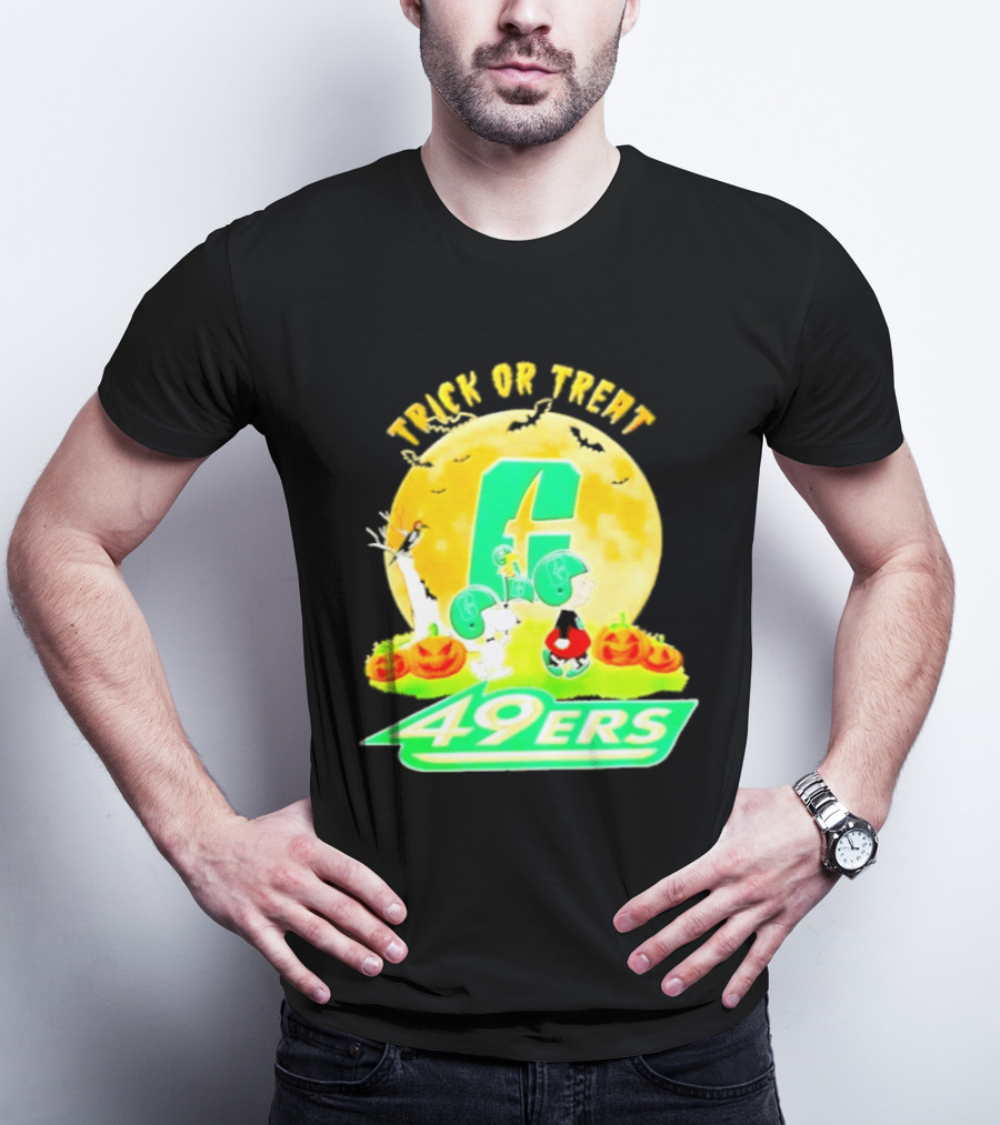 Charlotte 49ers Peanuts Trick Or Treat Halloween 2026 Abbey Road T-Shirt