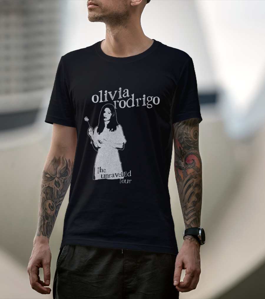 Olivia Rodrigo Unraveled Tour Dates 2026 2027 Dandelion T-Shirt