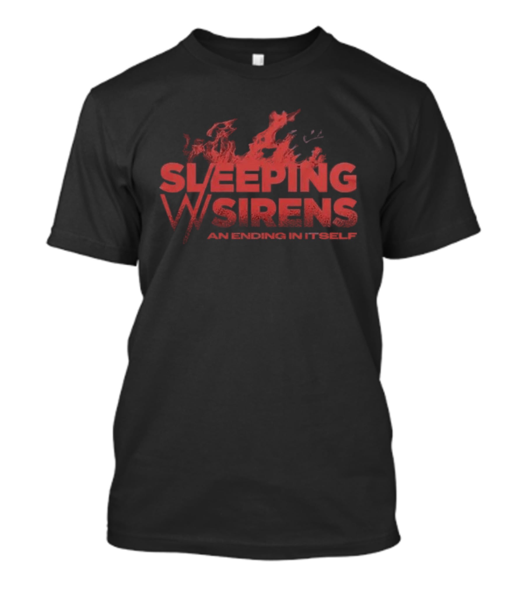 Sleeping With Sirens An Ending In Itself North America Tour 2026 Flame T-Shirt