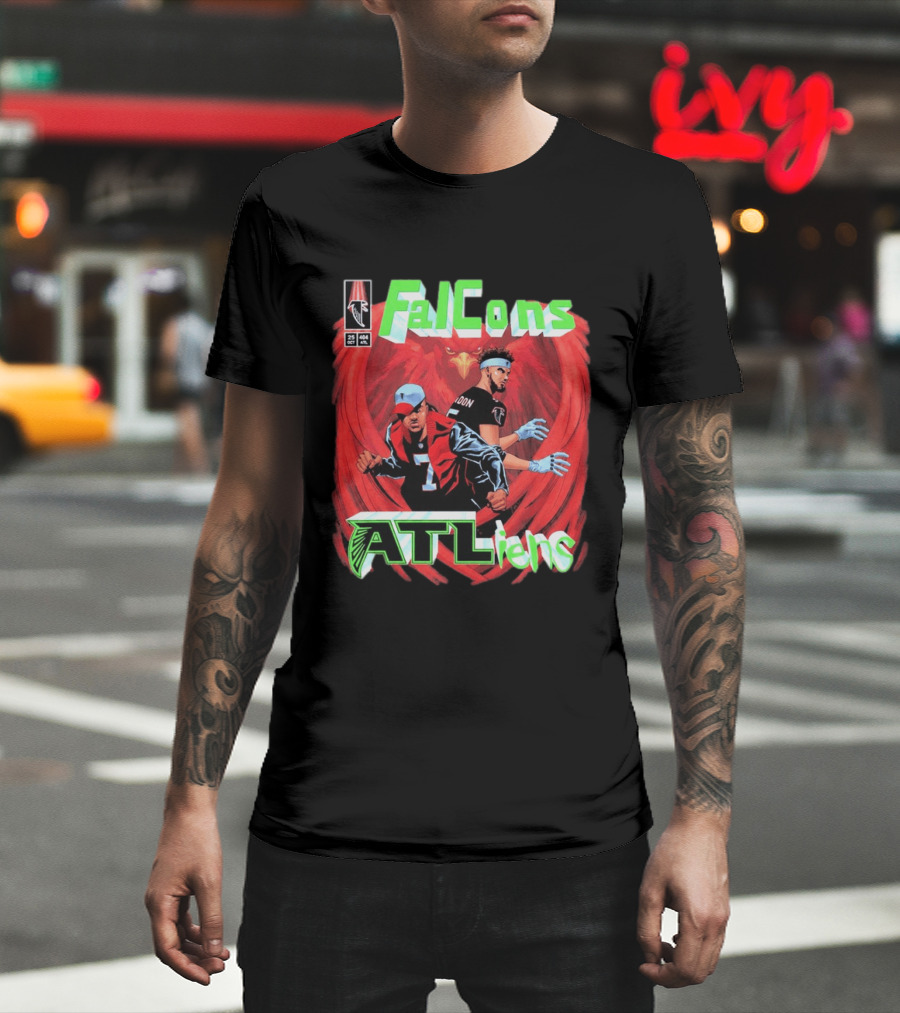 Atlanta Falcons FallCons OutKast ATLiens 30th Anniversary T-Shirt