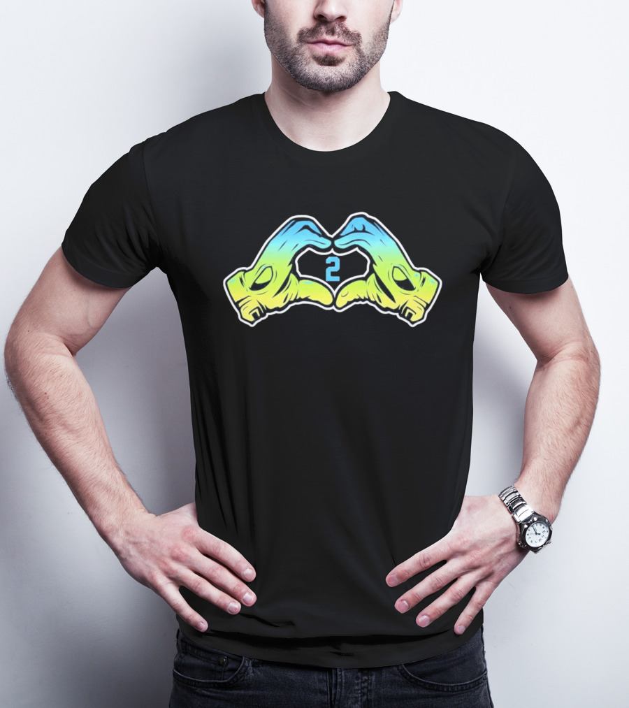 Yandy Diaz Heart Hands 2 T-Shirt