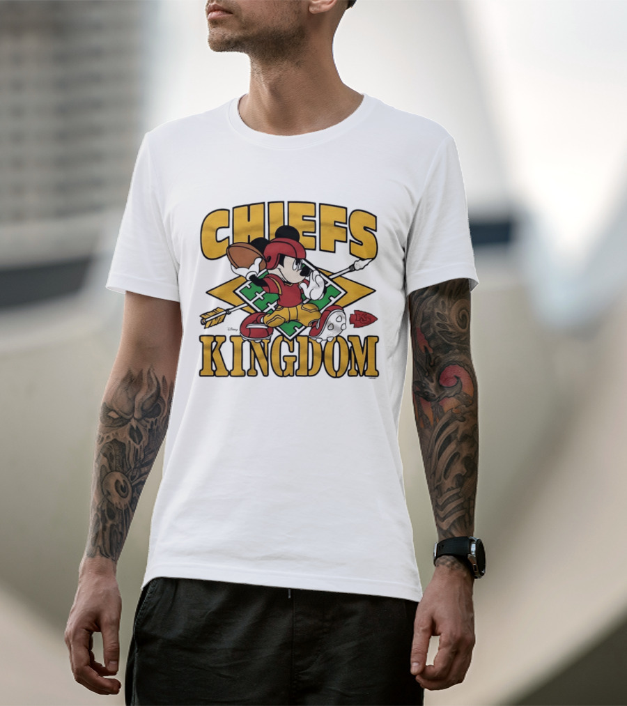 Chiefs Kingdom Mickey Mouse Kansas City Football 2026 T-Shirt