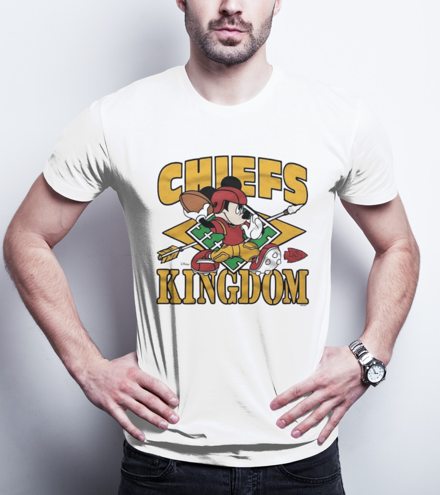 Chiefs Kingdom Mickey Mouse Kansas City Football 2026 T-Shirt