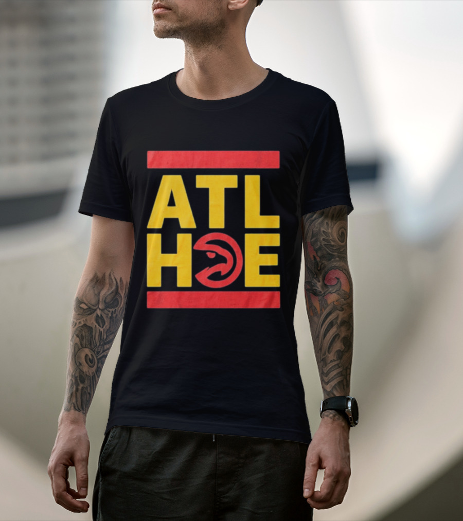 ATL Hoe Atlanta Hawks Bold Team Spirit T-Shirt
