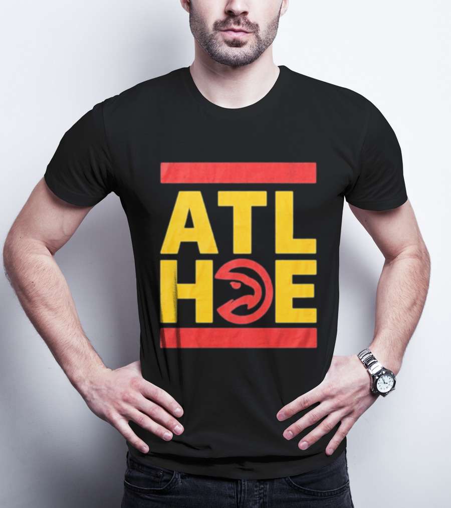 ATL Hoe Atlanta Hawks Bold Team Spirit T-Shirt
