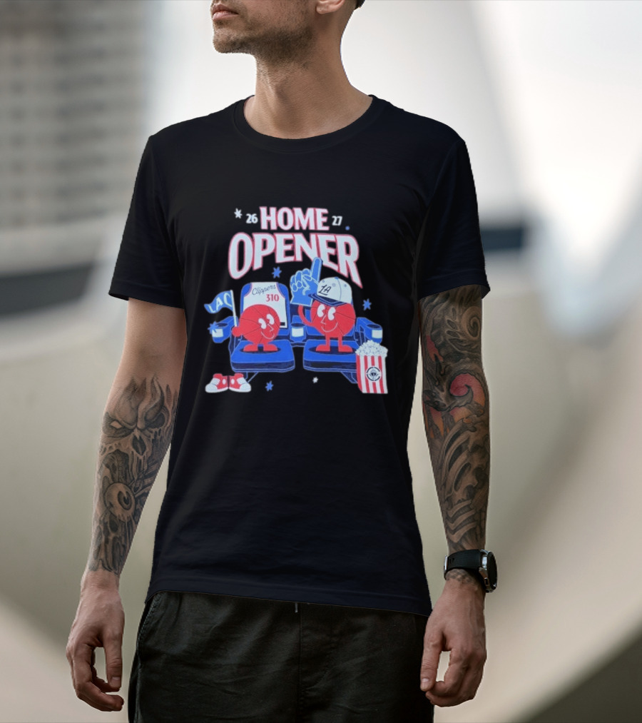 Los Angeles Clippers Home Opener 2026 27 LAC Clippers 310 T-Shirt
