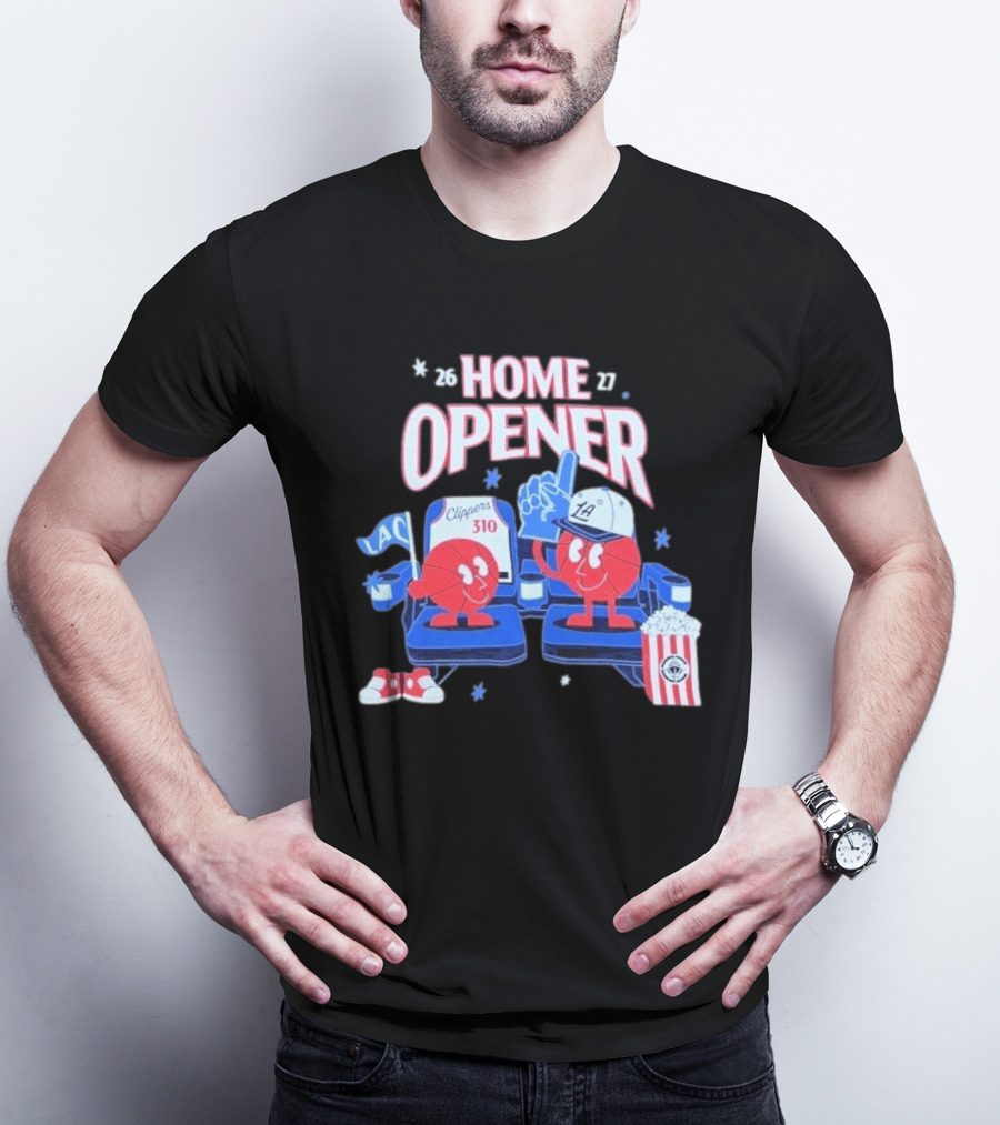 Los Angeles Clippers Home Opener 2026 27 LAC Clippers 310 T-Shirt