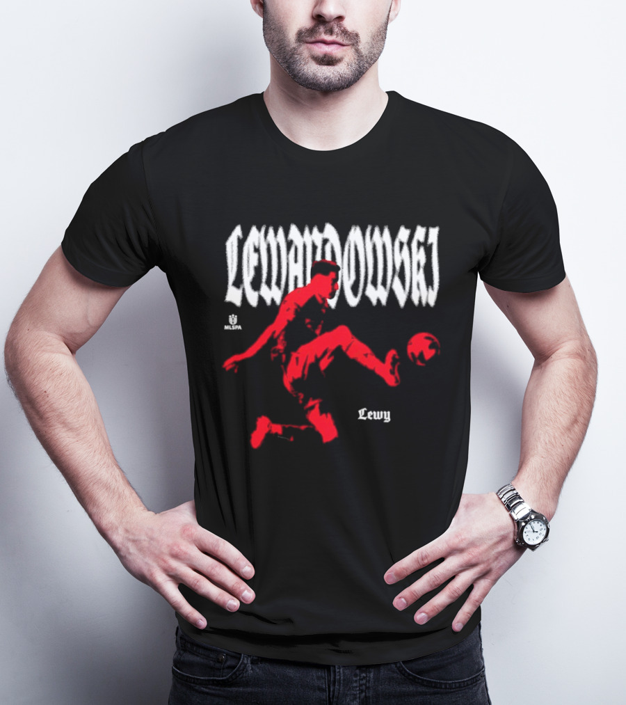 Robert Lewandowski Soccer Player T-Shirt