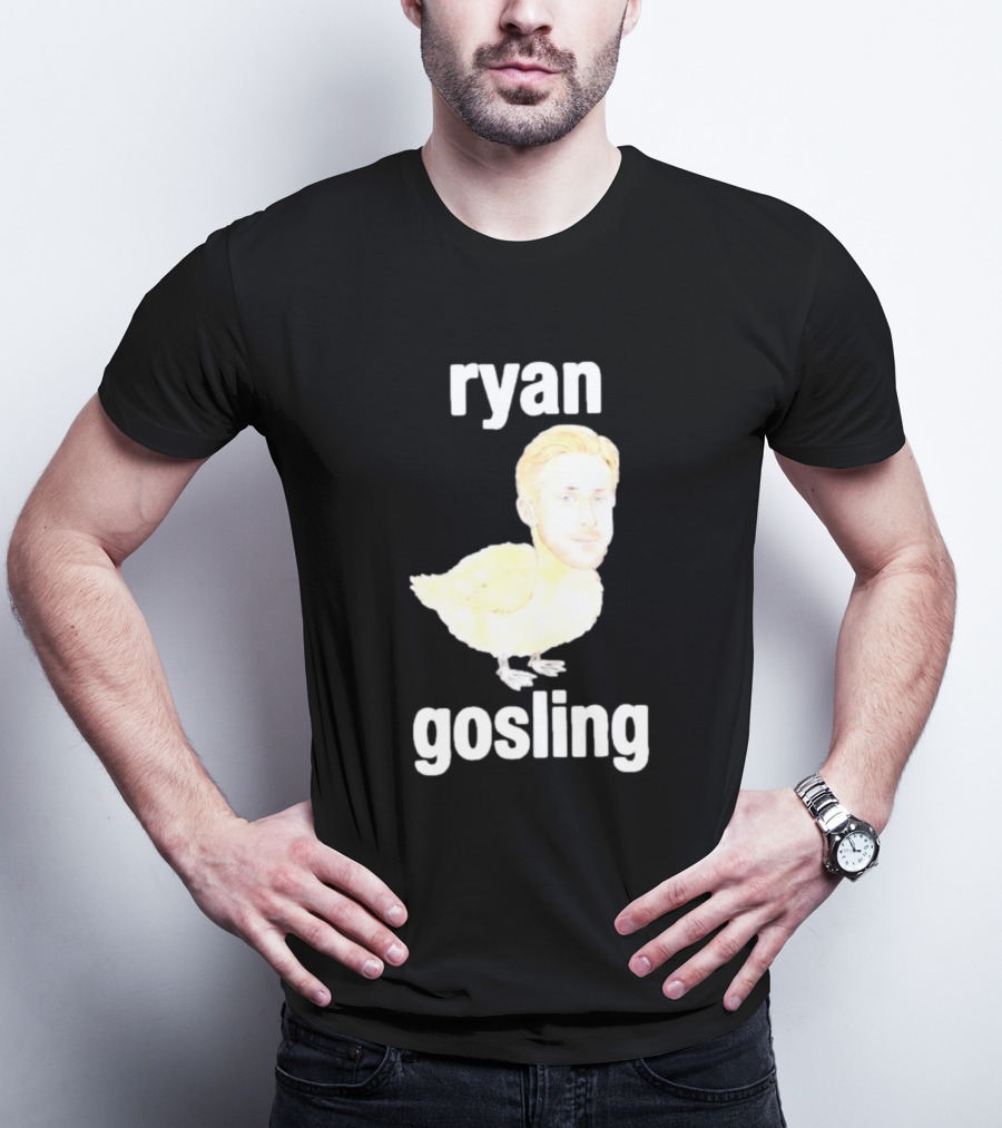 Ryan Gosling Meme Goose Drawing T-Shirt
