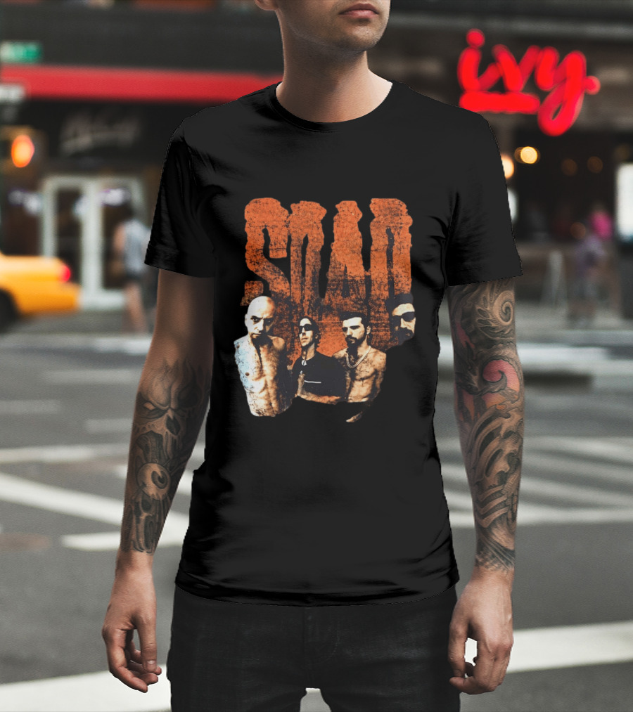 System Of A Down SOAD Sick New World Fort Worth Texas October 24 2026 Band Photo T-Shirt